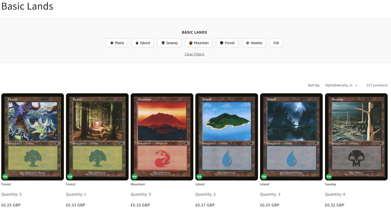 Mr Card Singles
